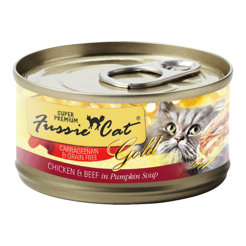 Fussie Cat Gold Label Chicken and Beef 80g | CatSmart Singapore